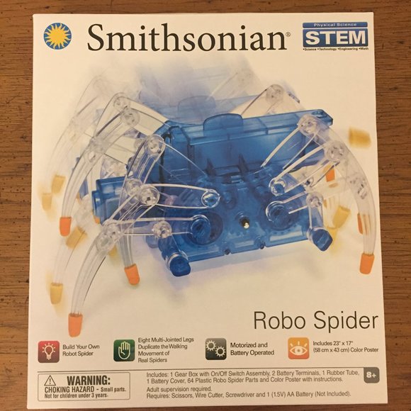 Smithsonian | Toys | Smithsonian Robospider Science Kit | Poshmark